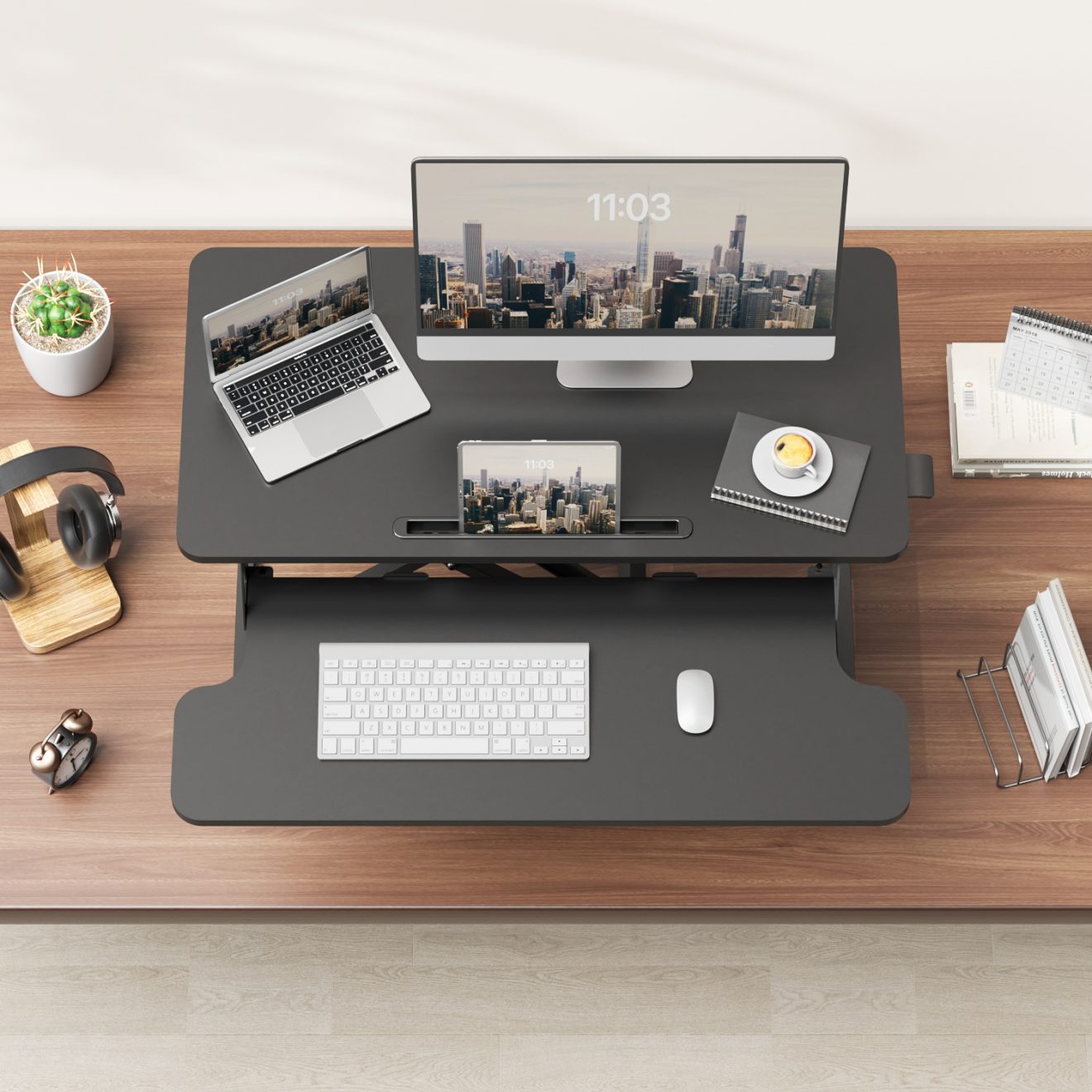 Ergomaker 32” Standing Desk Converter(DC02) - Ergomaker